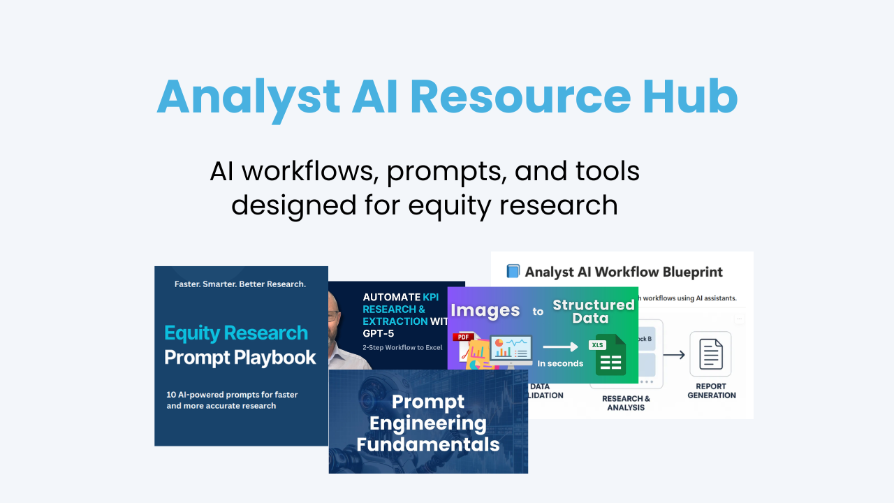 Analyst AI Resource Hub | AlphaPath AI
